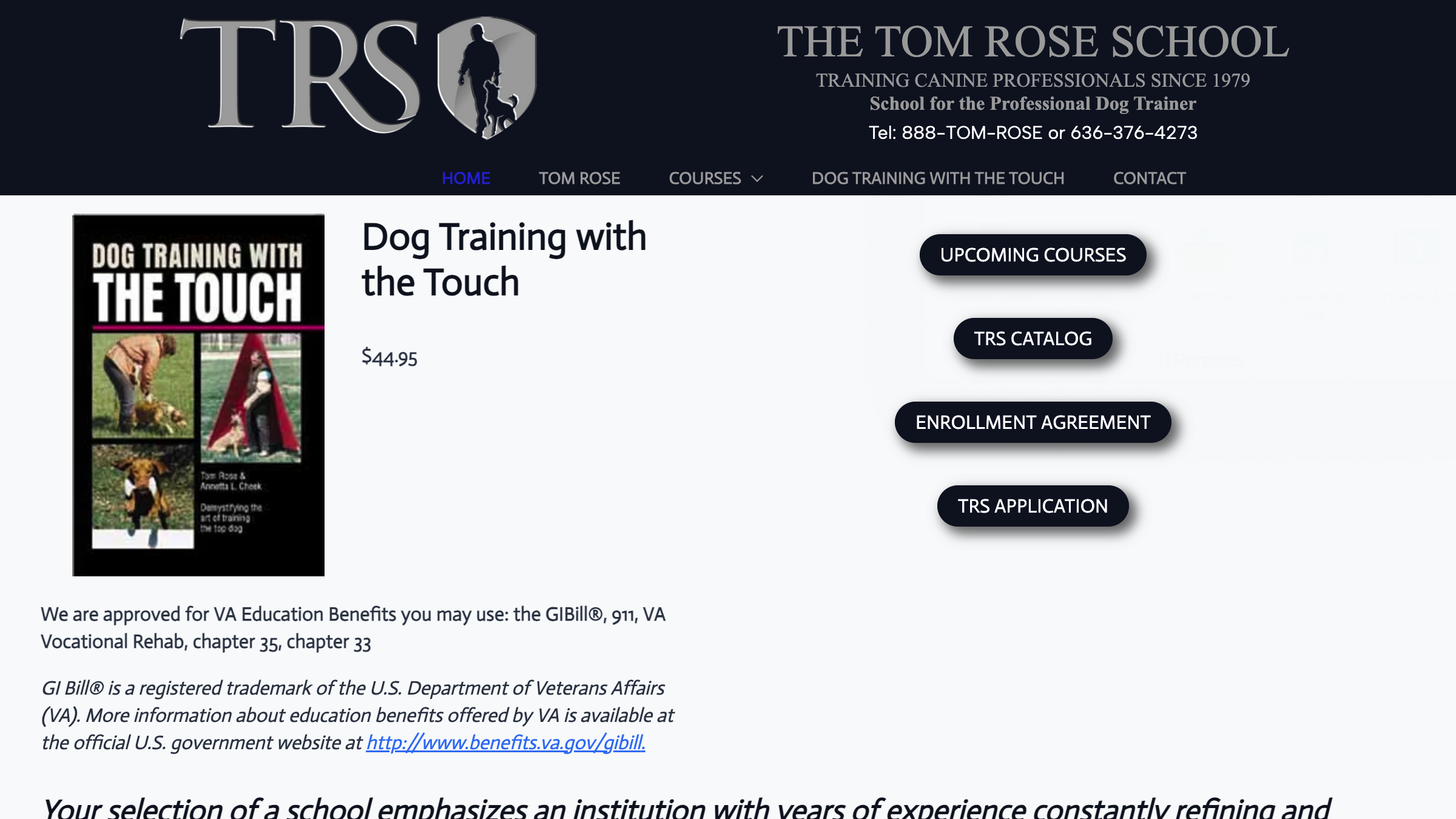 Tom Rose Bio